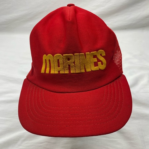 Vintage | Accessories | Vintage Marines Trucker Hat | Poshmark